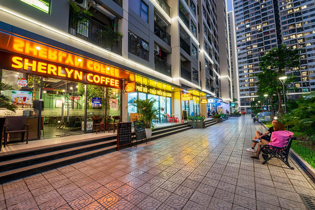 Bán và cho thuê shophouse, chân đế tại Vinhomes Smart City2026