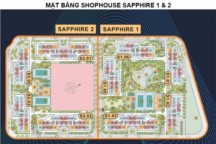 Bán và cho thuê shophouse, chân đế tại Vinhomes Smart City2026