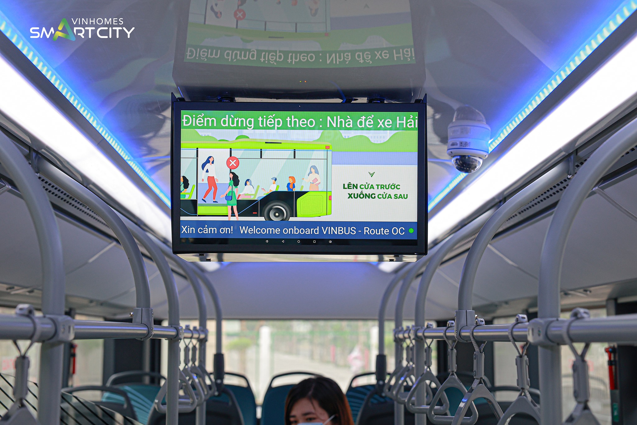 Thông tin về xe buýt điện Vinbus tại Vinhomes Smart City Tây Mỗ